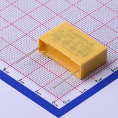 China Certified Metallized Polypropylene Film Capacitor KNSCHA MPX824K31E3KN15800 X2 824K Series for Power Line for sale