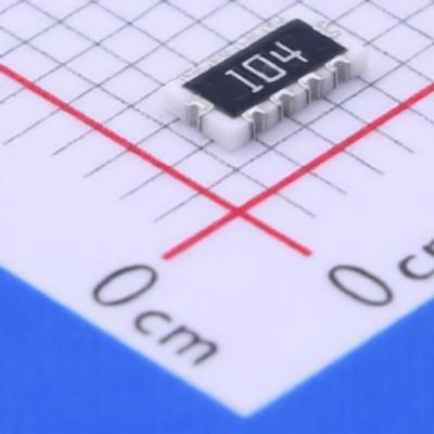 China Bussed resistor array KOA CND2A10YTTE104J with eight elements compact size and marked resistance value for sale