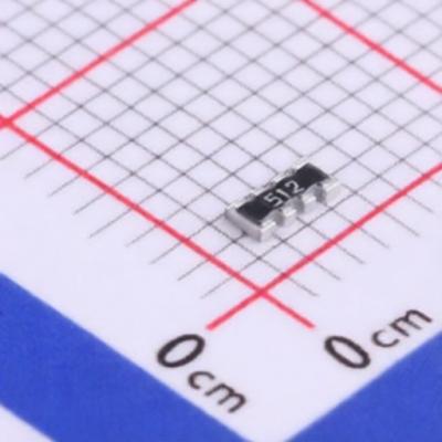 China Space resistor array KOA CN1J4KTTD512J with isolated elements tin termination and RoHS certification for sale