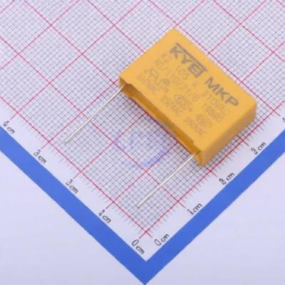 China EMI Suppression Capacitor KYET PX105K2C2202 Featuring Class X2 Safety and 1 Microfarad Capacitance for sale