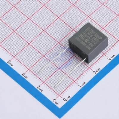 China Metallized Polypropylene Film AC Capacitor KYET PX104K2H1001 Interference Suppressors Class X2 350VAC 0.1uF for sale