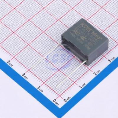 China Metallized polypropylene film ac capacitor KYET PX684K2C1501 designed for interference suppression for sale