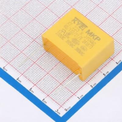 China 2.2uf 310vac X2 Metallized Polypropylene Film Capacitor KYET PX225K2C2703 Flame Retardant Rated for sale