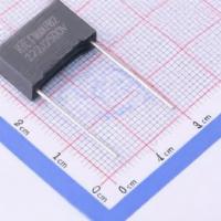 China metallized polypropylene film capacitor KYET MMKP222J3E1501 with epoxy resin encapsulation and flame resistance for sale