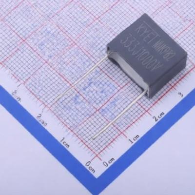 China performance double sided metallized polypropylene film capacitor KYET KP333J1000VP15 for electronic devices for sale