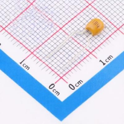 China Radial Leaded Monolithic Ceramic Capacitor KYET CT4-0805B104K500F3-Y with 104 Capacitance 50V Rating for sale
