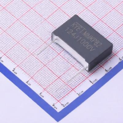 China metallized polypropylene film capacitor KYET MMKP124J3A2201 with UL V0 flame retardant epoxy resin casing for sale