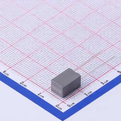 China Metallized polyester film capacitor KYET PE684J2A0503 flame retardant epoxy resin case radial taping for sale