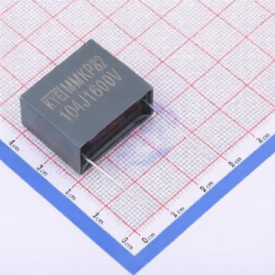 China Metallized polypropylene film capacitor KYET KP104J1600VP22 box type designed for circuit operation for sale