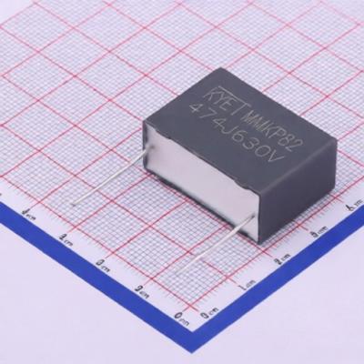 China double sided metallized polypropylene film capacitor KYET MMKP474J2J2701 with special solder metal spray layer for sale