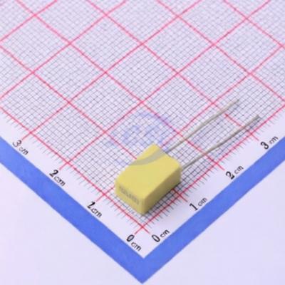 China Flame Retardant Epoxy Resin Metallized Polyester Film Capacitor KYET PE105J2A0504 for DC and Pulse Circuit for sale