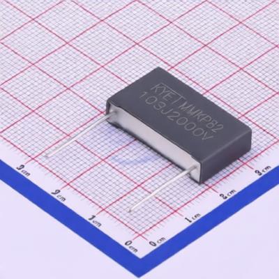 China metallized polypropylene film capacitor KYET MMKP103J3F2201 rated 2000 volts with low dissipation factor for sale