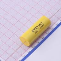 China capacitor KYET MET106J2E1845 metallized polypropylene film 10 microfarad 250 volt rated voltage component for sale