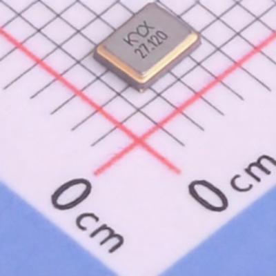 China Electronic Quartz Crystal Resonator 3225 SMD 27.120MHZ Model KYX K3A271201210 for Frequency Control for sale