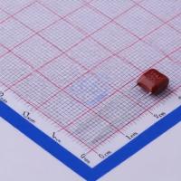 China Capacitor KYET PE154J2A0502 Metallized Polyester Film 0.15 Microfarad 100 VDC Rated with Epoxy Resin for sale