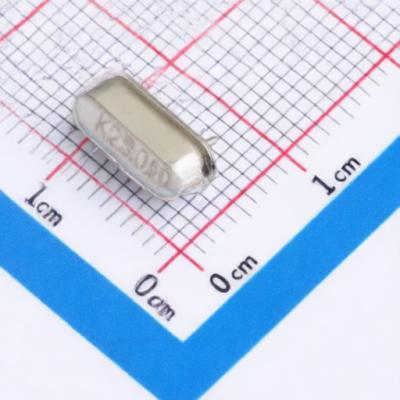 China 25 MHz HC 49SJJ Crystal Oscillator 12PF 10ppm Frequency Stability Temperature Range KYX KUS250001210 for sale