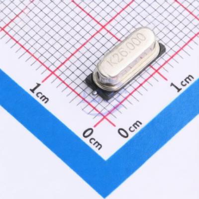China 26 MHz HC 49USSMD Crystal Oscillator 20ppm Frequency Tolerance KYX KBD260000920 for Electronic Systems for sale