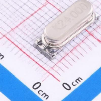 China HC 49USSMD Quartz Crystal Resonator 24 MHz Frequency Oscillator KYX KSD240001030 Electronic Component for sale