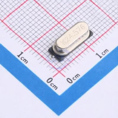 China Electronic Crystal Oscillator HC 49USSMD 24.576 MHz 20PF Capacitance 30ppm Stability KYX KSD245762030 for sale