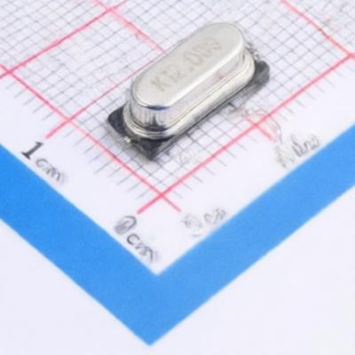 China Quartz Crystal Resonator 12 MHz HC-49USSMD Frequency Stability KYX KBD120002220 Electronic Component for sale
