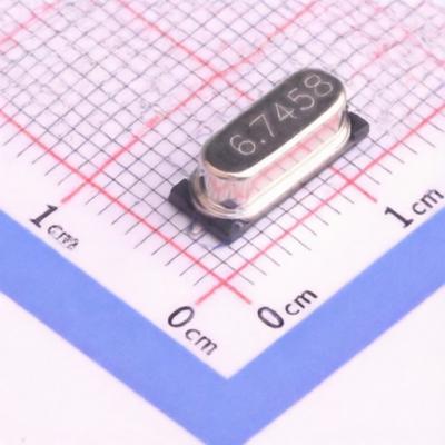 China High reliability KYX KBD0674582020 crystal oscillator 6.7458MHz frequency 20ppm accuracy and 20PF load capacitance for sale