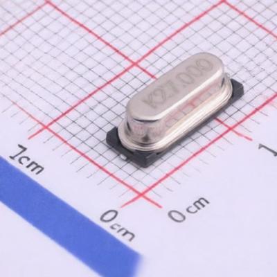 China High Precision 27 MHz Quartz Crystal Resonator Model KYX KBD270002020 with 49USSMD Holder and 20ppm Frequency Tolerance for sale