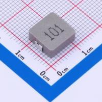 China molding SMD power inductors LanTu Micro SMS1040 101MT with vibration resistance and low DC resistance for sale