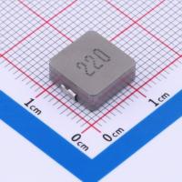China molding SMD power inductors LanTu Micro SMS1040 220MT with magnetic shielding and low DC resistance for sale