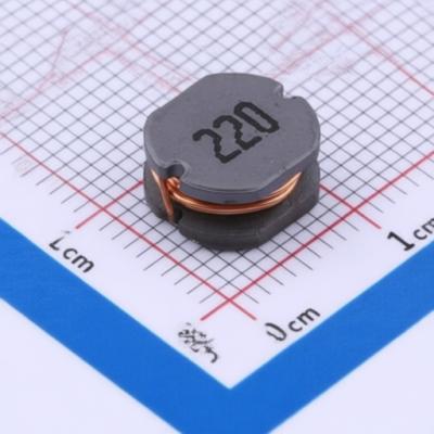 China Silver plated unshielded SMD power inductors LanTu Micro SCD1054-220MT designed for surface mounting for sale