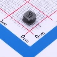 China magnetic resin shielded power inductors LanTu Micro SNR4030-100MT with low buzz noise and high saturation current for sale