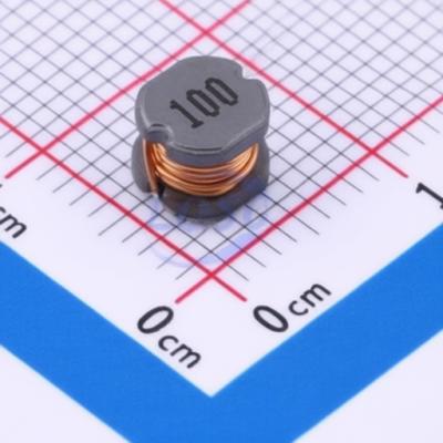 China Surface mount unshielded SMD power inductors LanTu Micro SCD5845-100MT with low DC resistance and high rated current for sale