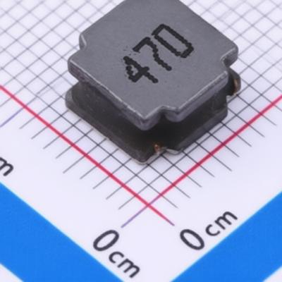 China Magnetic Resin Shielded SMD Power Inductor LanTu Micro SNR8040-470MT with Low DC Resistance and High Current Handling for sale