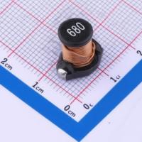 China RoHS Halogen Free LanTu Micro SSD0810 680MT Unshielded SMD Power Inductors for Electronic Performance for sale