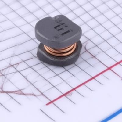 China Silver plated unshielded SMD power inductors LanTu Micro SCD4532-100MT with low DC resistance design for sale