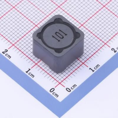 China Shielded SMD Power Inductors LanTu Micro SDRI129-101MT with Low DC Resistance and Automatic Mounting for sale