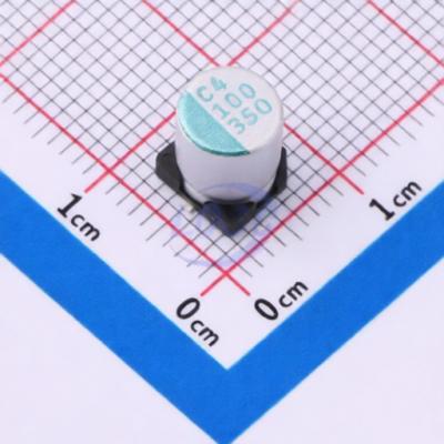 China Lelon HBO101M1VTT0608K Conductive Polymer Hybrid Capacitors Low ESR High Ripple Current Capacitors for sale