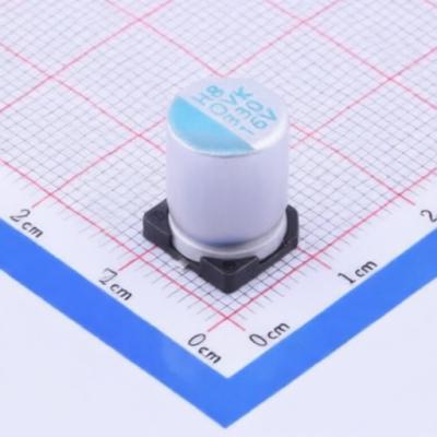 China Organic Conductive Polymer Capacitors Lelon OVK331M1CTR-1013 Solid SMD Type Ultra Low ESR Capacitors for sale
