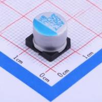 China Organic Conductive Polymer Capacitors Lelon OVZ122M0ETR-1008 Designed for General Purpose and Low ESR for sale