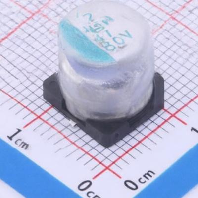 China Conductive Polymer Hybrid Capacitors Lelon HBW470M1KTR-1010 470 Microfarad 16 Volt Low ESR Capacitor for sale