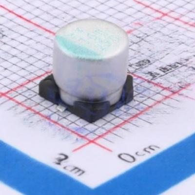 China Conductive Polymer Hybrid Capacitors Lelon HBO151M1ETR-0608 with 4000 Hours Life and Low ESR Rating for sale
