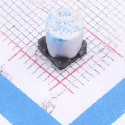 China Organic Conductive Polymer Capacitors Lelon OVZ101M1ETR-0608 with RoHS Compliance and Long Life Span for sale
