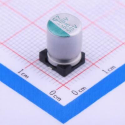 China Low ESR Conductive Polymer Hybrid Capacitors Lelon HBV680M1HTR-0810 with RoHS and AEC Q200 Compliance for sale