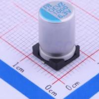 China Organic Conductive Polymer Capacitor Lelon OVZ102M0JTR-0812 with Ultra Low ESR and High Ripple Current for sale