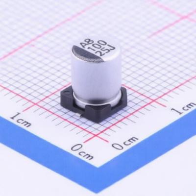 China SMD Aluminum Electrolytic Capacitors Lelon VEJ101M1ETR-0607 Suitable for High Frequency Applications for sale