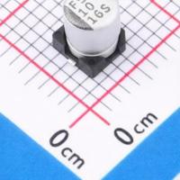 China SMD Aluminum Electrolytic Capacitor Lelon VES100M1CTR-0405 with Stable Capacitance and Low Tan Delta for sale