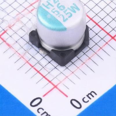 China Conductive Polymer Hybrid Capacitors Lelon HBW560M1ETR-0606 90 HBW Series RoHS Compliant Performance for sale