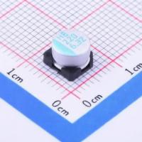China Organic Conductive Polymer Capacitors Featuring Lelon OVZ221M0JTR-0604 Rated for 105 Degree Operation for sale