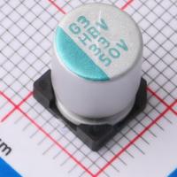 China Conductive Polymer Hybrid Capacitors Lelon HBV330M1HTR-0810 High Ripple Current and Long Life Rating for sale