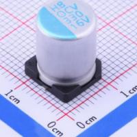 China Organic Conductive Polymer Capacitors Lelon OCV331M1CTR-1013 Ultra Low ESR Solid SMD Type RoHS Compliant for sale