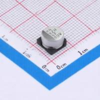 China High Reliability Aluminum Electrolytic Capacitor Lelon VZH470M1HTR-0806 for Surface Mount Applications for sale
